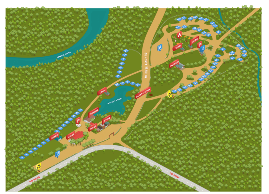 RV Camping & Lodging At Heise, Idaho - Mountain River Ranch